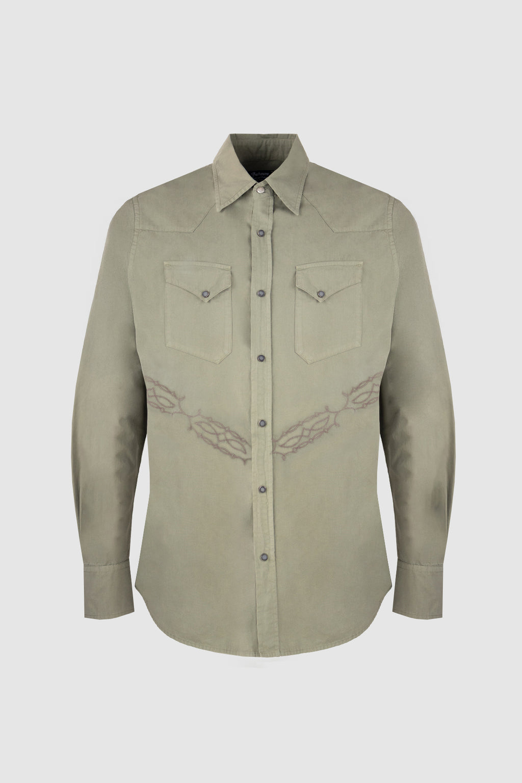 [Re-Thread] Clint Western Army Green one-of-a-kind Shirt | Barbanera ...