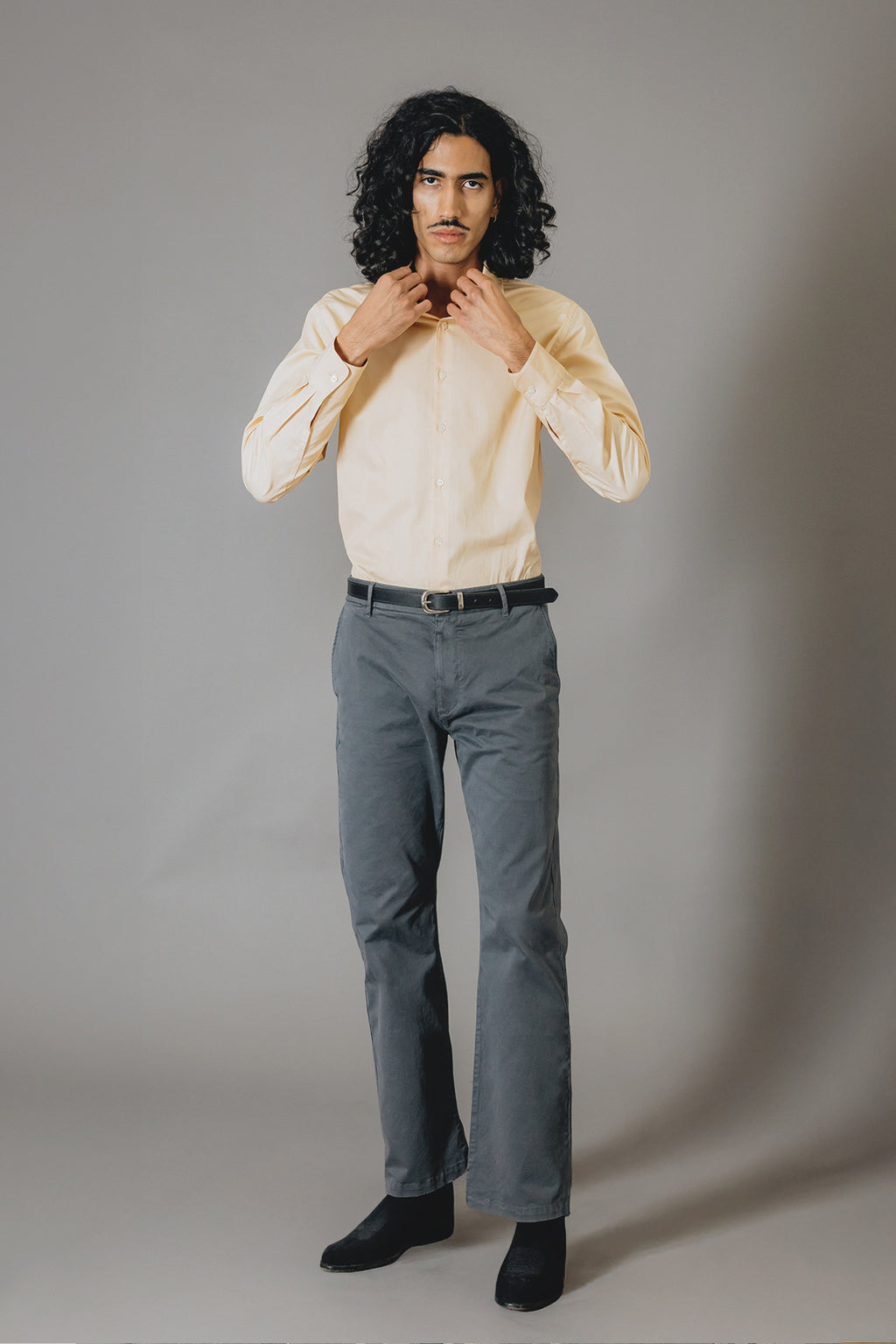 Guappo Heritage Charcoal Chino Pants | Barbanera – BARBANERA